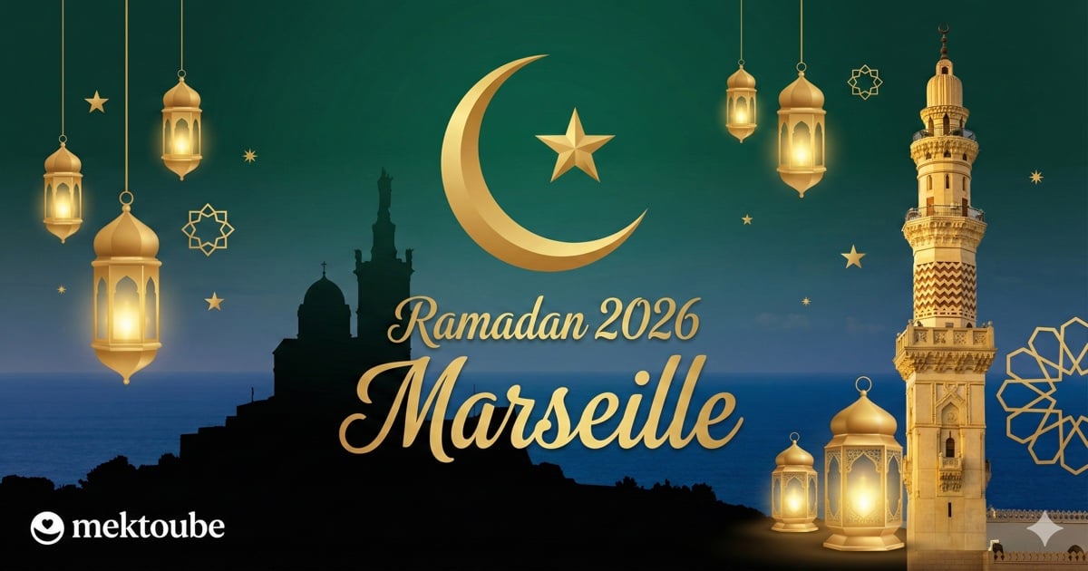 Calendrier Ramadan 2026 Marseille : Horaires Prière, Imsak et Iftar ...